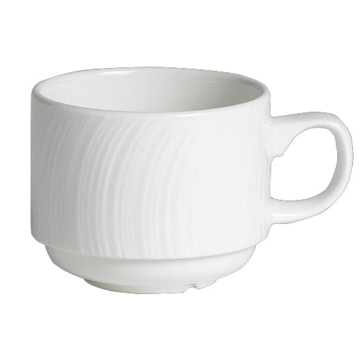 Steelite | Spyro Stacking Cup, 7 1/2 oz (36-pack) – ChefEquipment.com