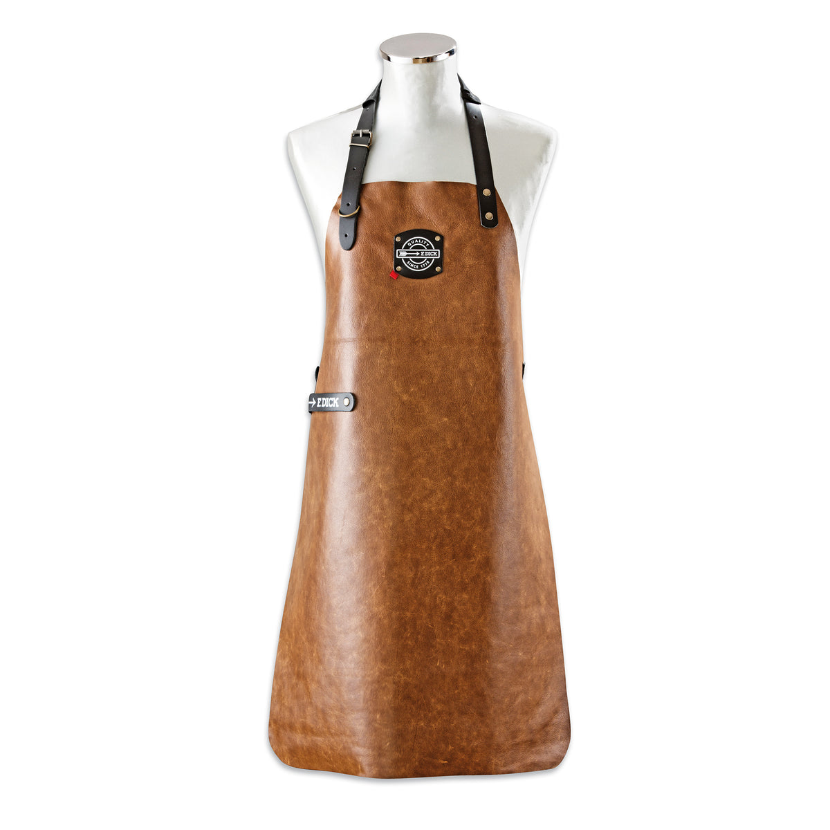 F. Dick Leather Bib Apron, 32", Brown – ChefEquipment.com