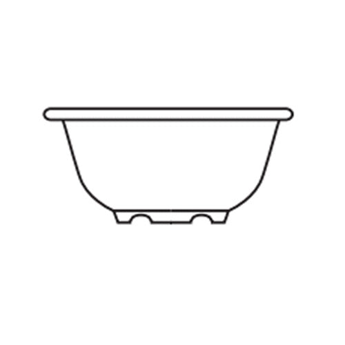Mistral MIRALYN Heavy Duty Soup Bowl, 16 oz, White Melamine (24-pack ...