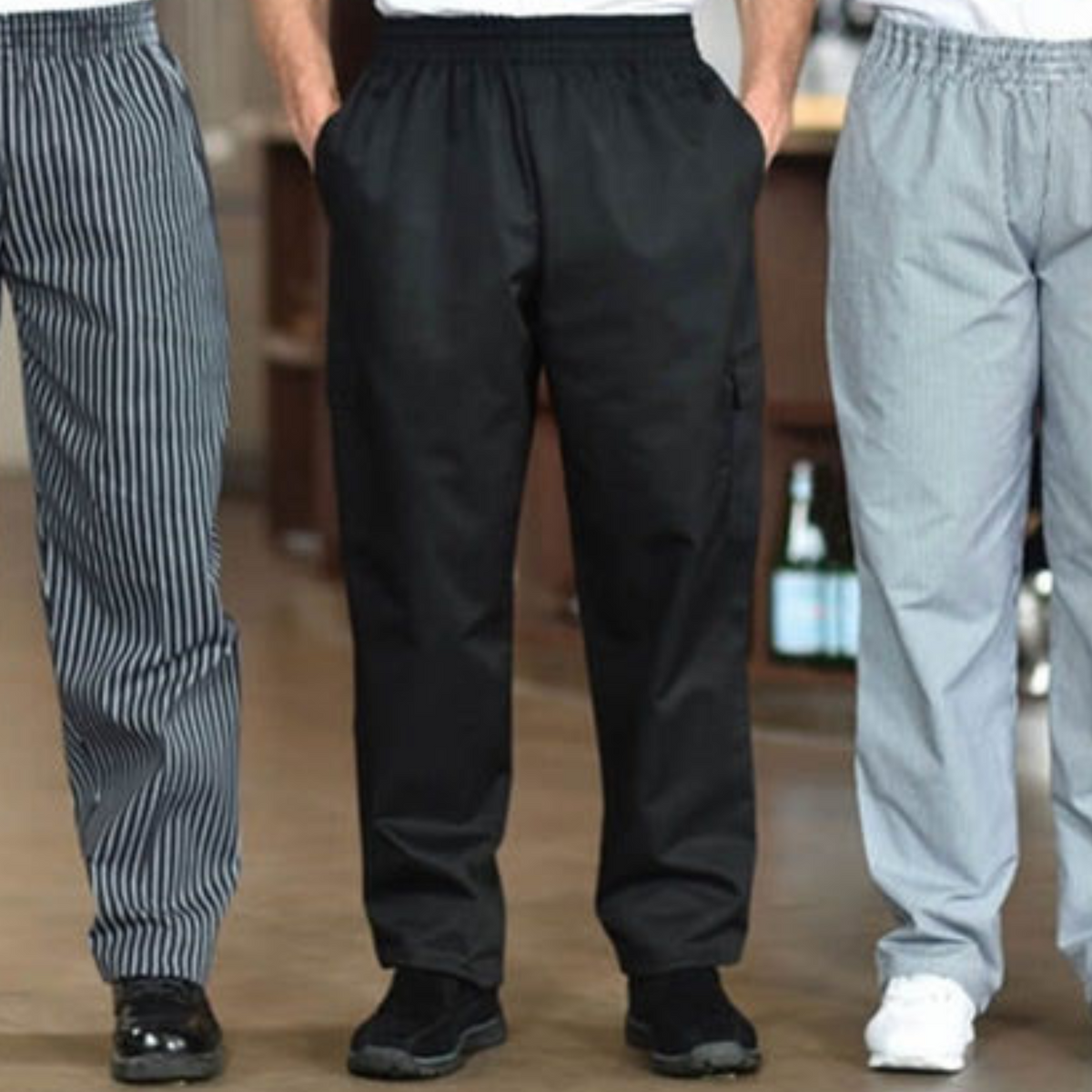 Premium Uniforms Baggy Chef Pants, Black – ChefEquipment.com
