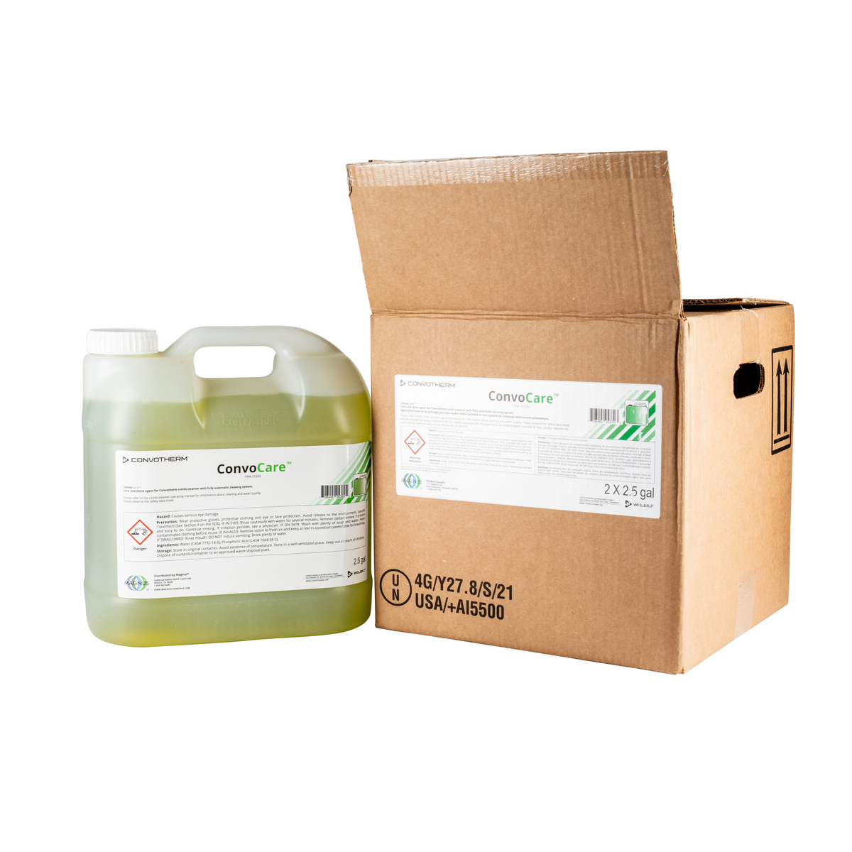 Convotherm ConvoCare Premixed Rinse for Convotherm Combi Ovens (2-pack ...