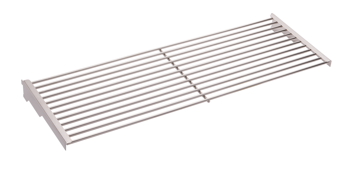 Crown Verity Bun Rack for Outdoor Grill with Roll Dome, Stainless Stee ...