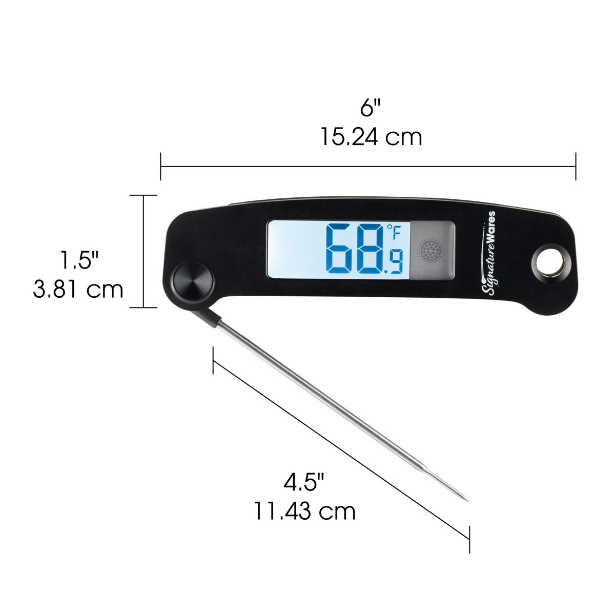 SignatureWares Folding Pocket Thermometer – ChefEquipment.com