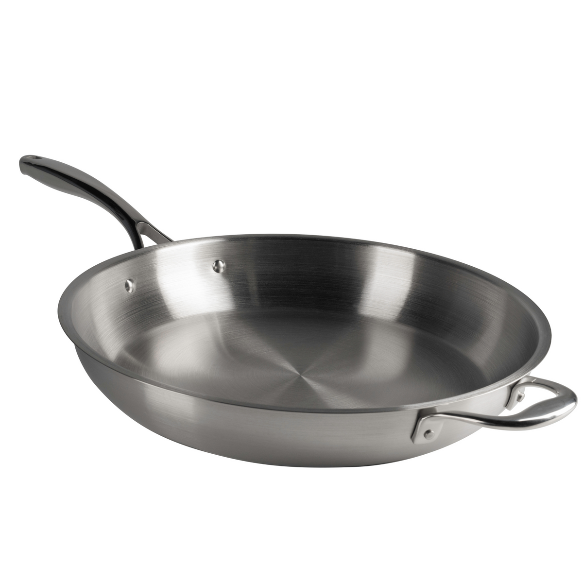 SignatureWares Frying Pan, Stainless Steel, Natural Finish ...