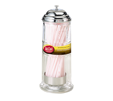 TableCraft Glass Straw Dispenser – ChefEquipment.com
