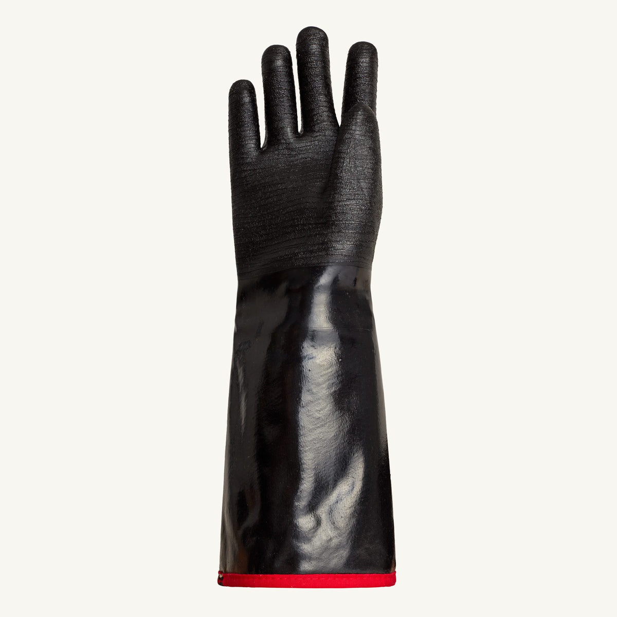 Superior Glove Chemstop Heavy Duty Neoprene Fryer Gloves, 18", Black ...
