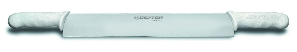Dexter Sani-Safe Double Handle Cheese Knife, 14", White – ChefEquipment.com