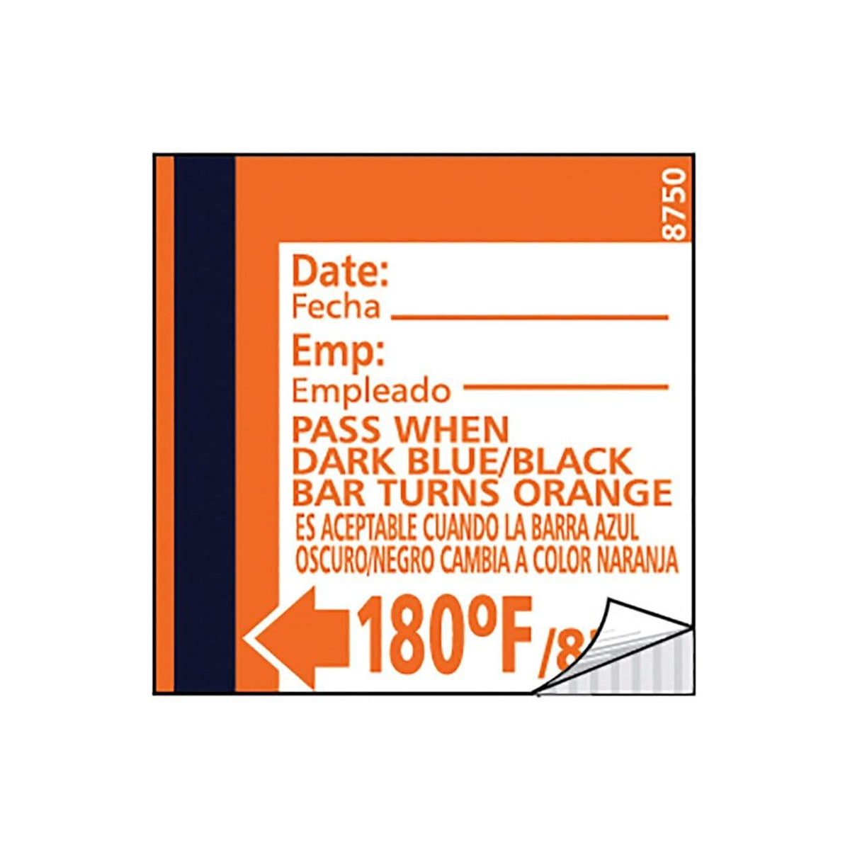 Taylor TempRite Dishwasher Temperature Test Labels (24-pack ...