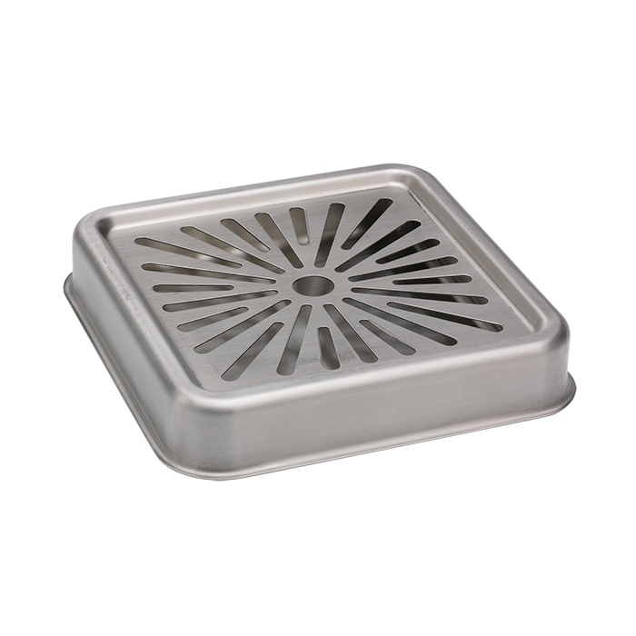 Service Ideas Square Drip Tray, 6", Stainles Steel – ChefEquipment.com