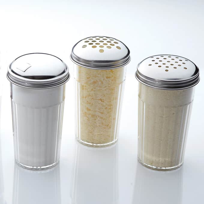 American Metalcraft Cheese / Spice Shaker, Extra Large Holes, 12 oz, P ...