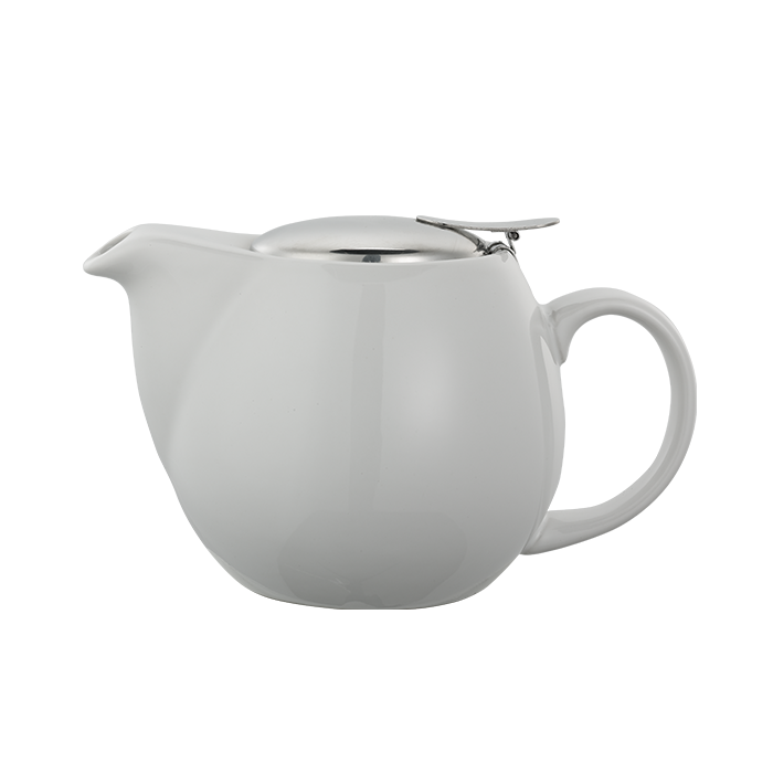 Service Ideas Tea Pot, Oval, 16 oz, Ceramic – ChefEquipment.com